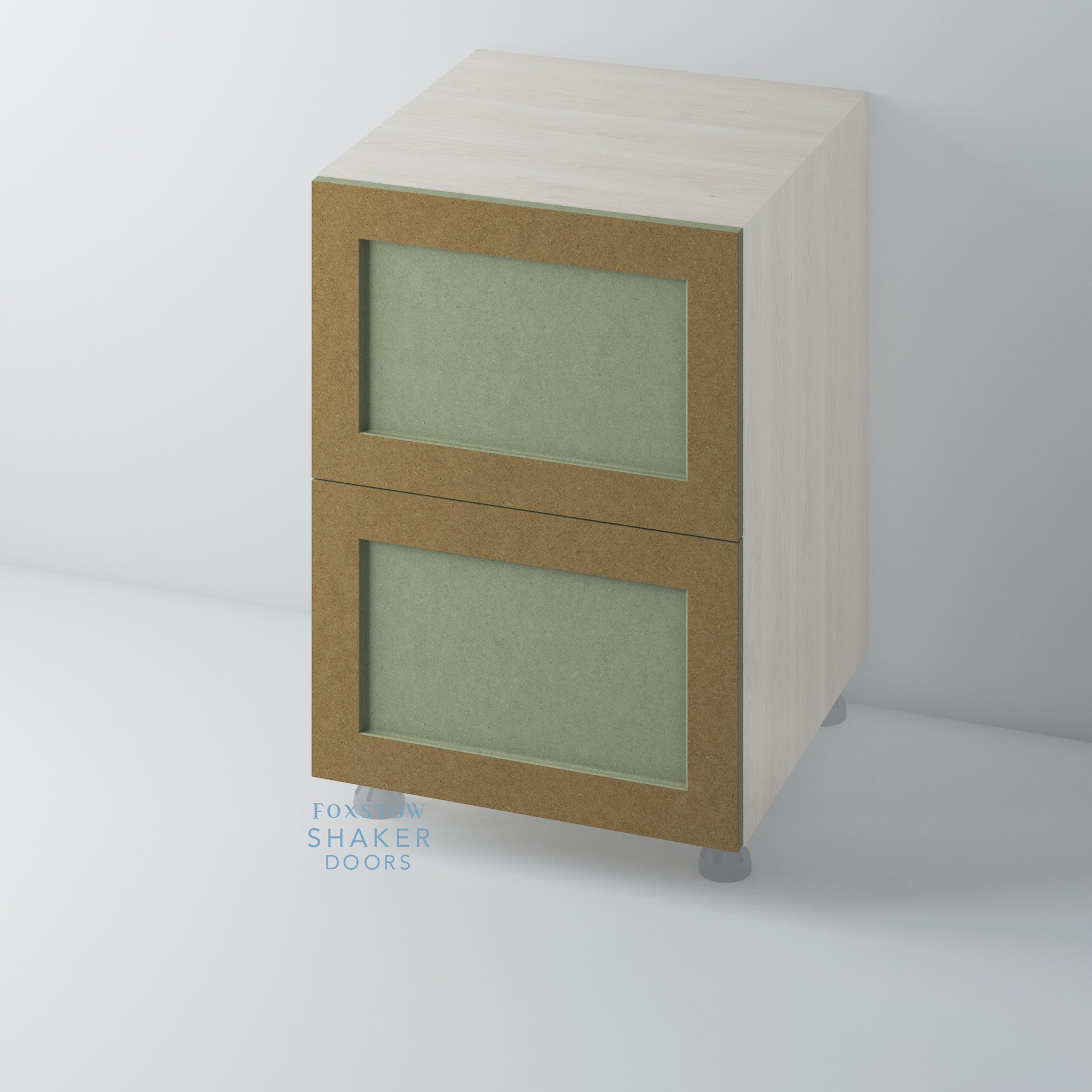 Bare Shaker Kitchen Drawer for HOWDENS from Shaker Doors — Foxstow