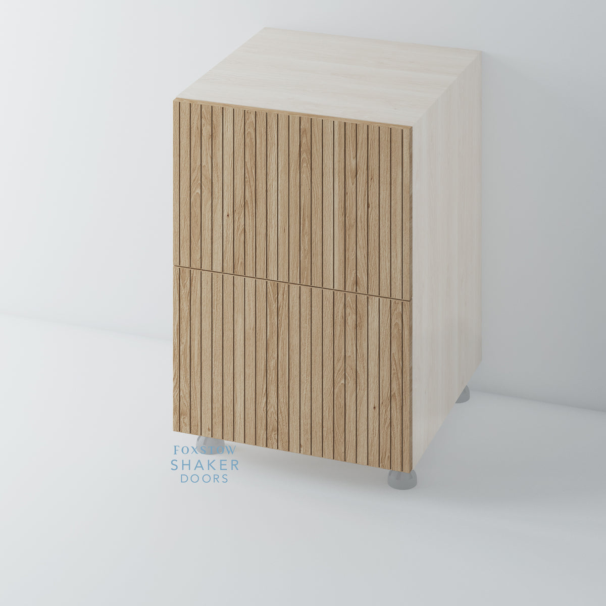 OAK, Flat Grooved Kitchen Drawer for HOWDENS — Foxstow