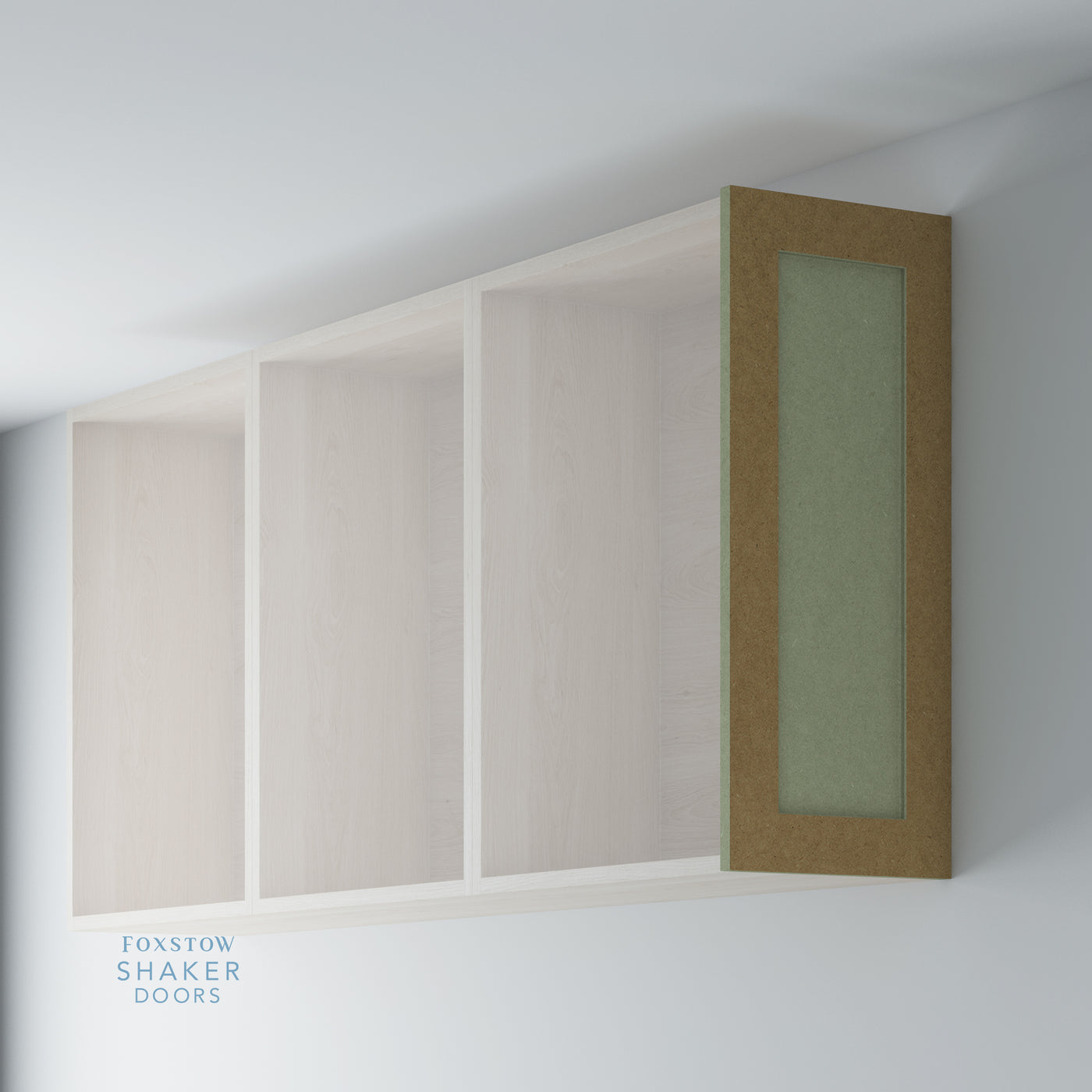 Bare Shaker Kitchen End Panel for IKEA METOD from Shaker Doors — Foxstow