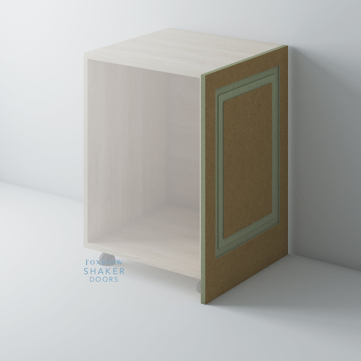 Bare, Shaker Stepped Panel End Panels for IKEA METOD from Shaker Doors ...