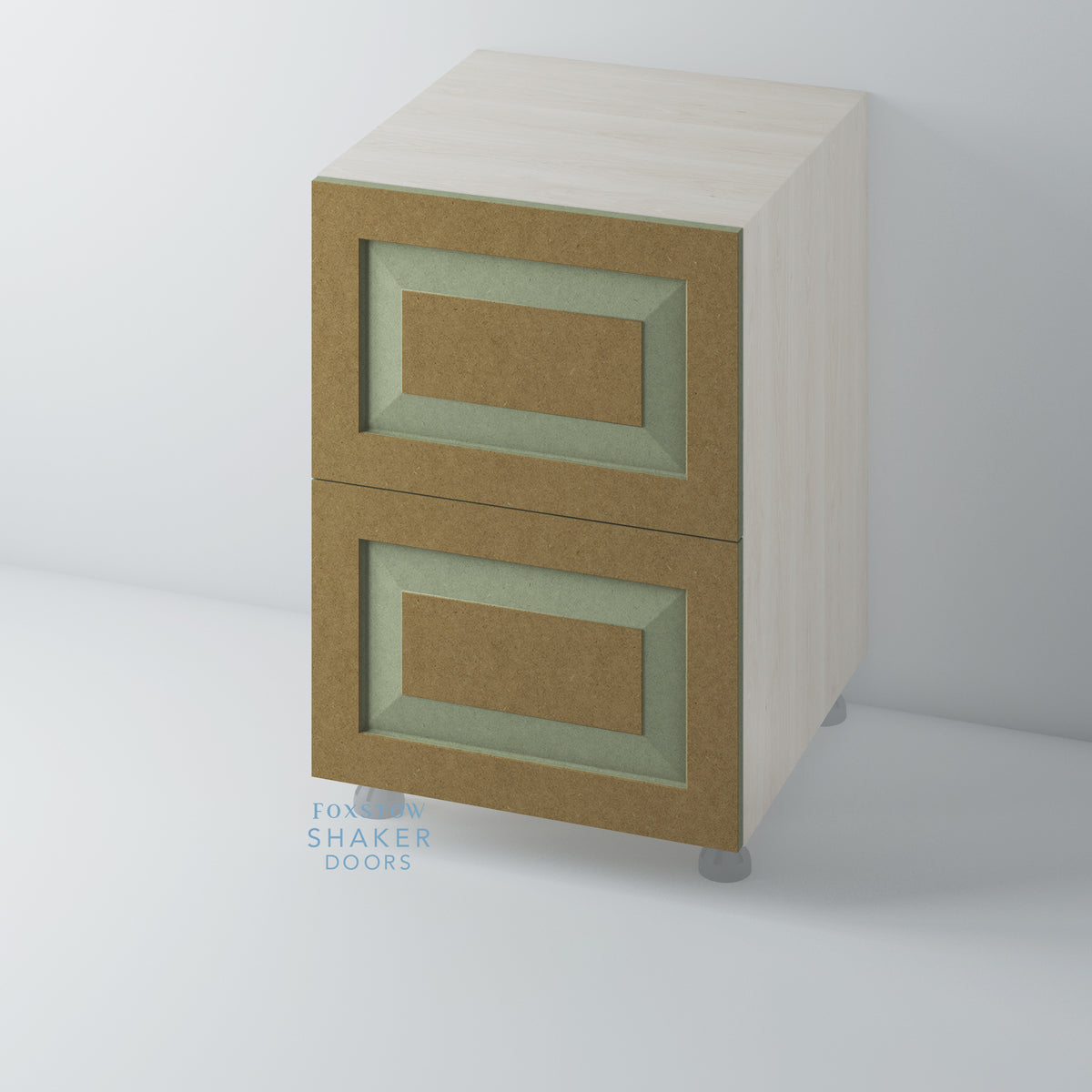 Bare Raised Panel Kitchen Drawer for IKEA METOD from Shaker Doors — Foxstow