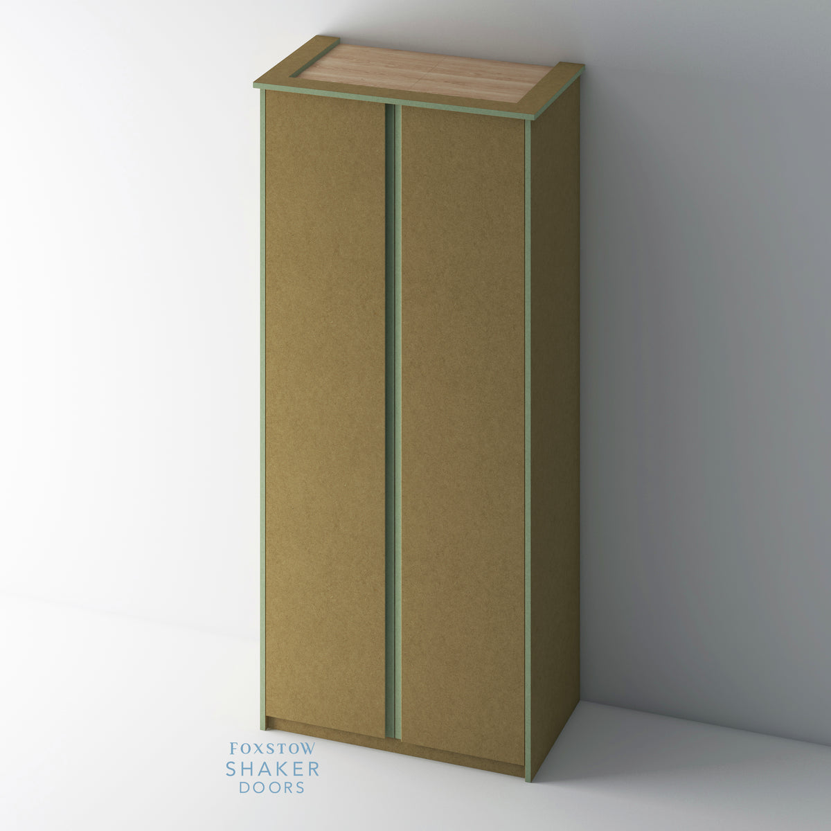 Unfinished J Groove wardrobe door PAX Set — Foxstow